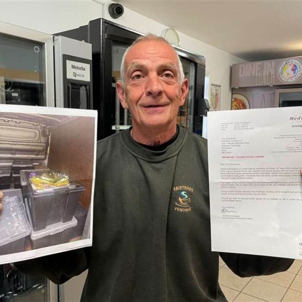 Podcast: Owner of Fairtrade Vending Ltd in Strood says it's ...